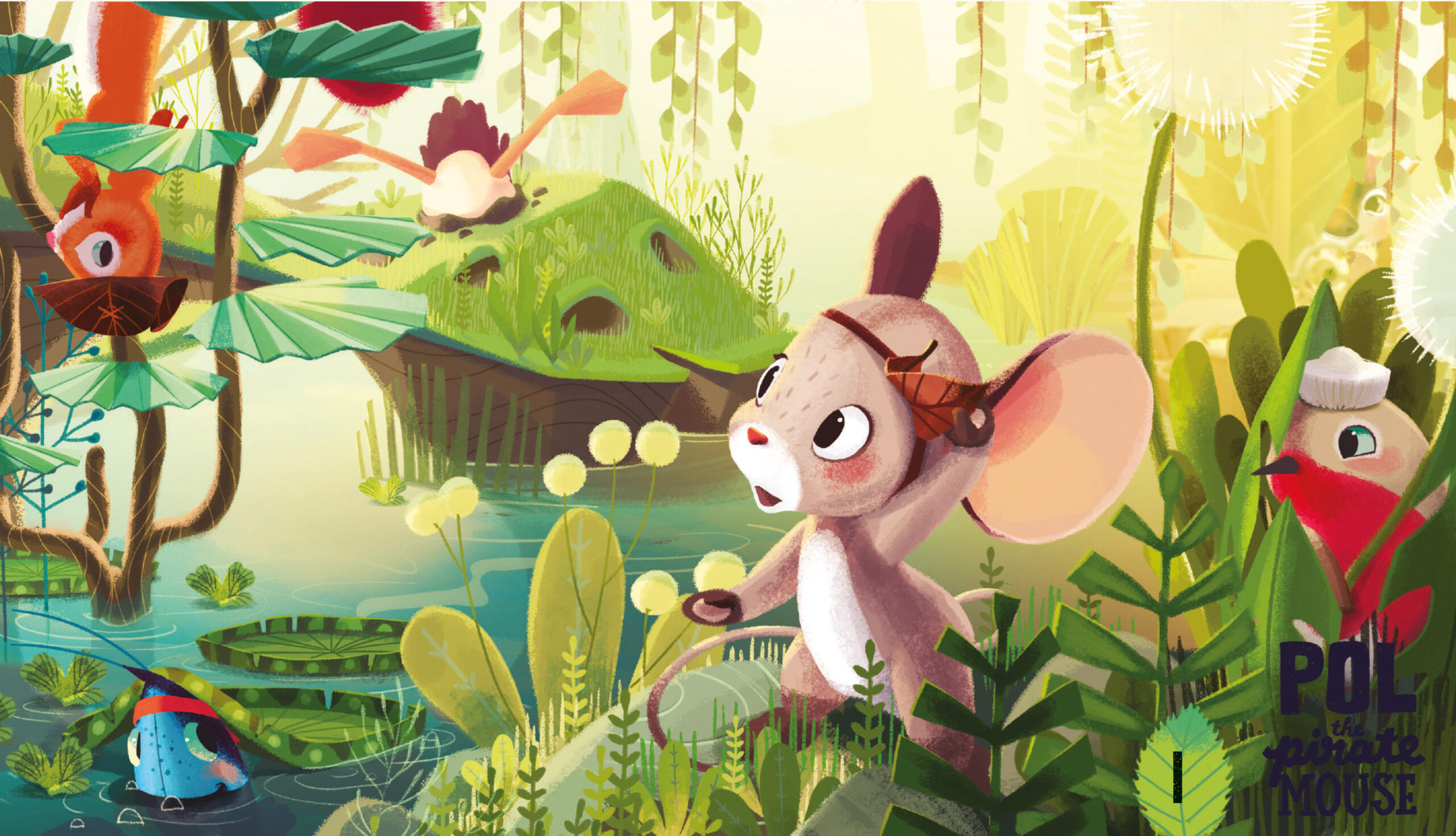 Pol the pirate mouse - Dandelooo