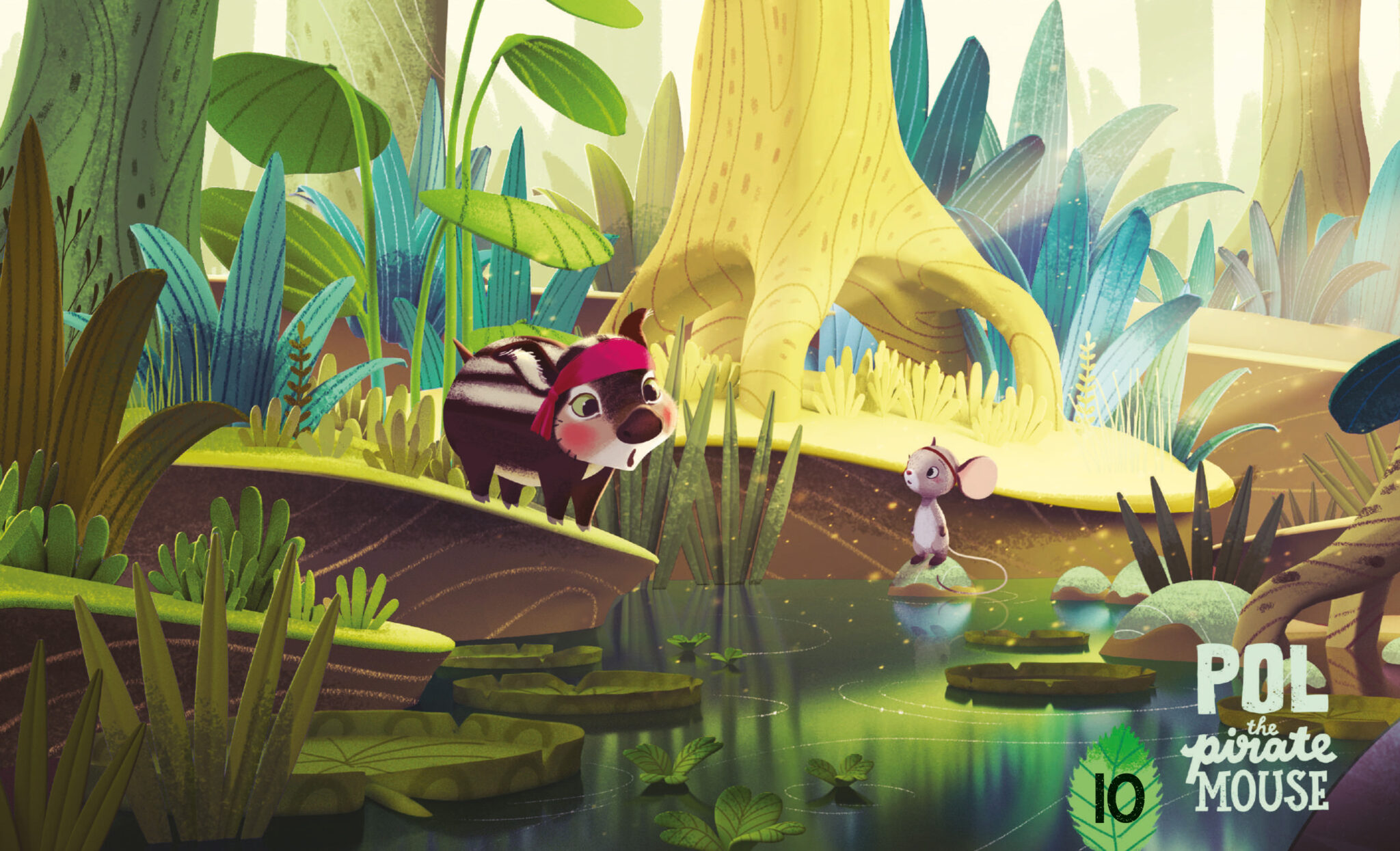 Pol the pirate mouse - Dandelooo